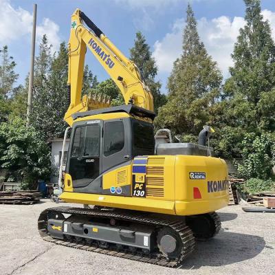 China Second Hand 13 Ton Komatsu PC130 Excavator with Original Color and Fuel-Saving System for sale