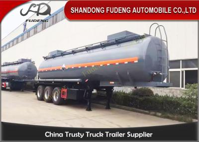 China 50000 Liters transport bitumen tank truck trailer with heating system for sale