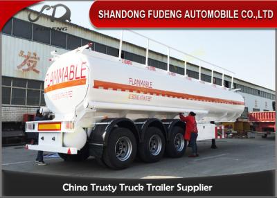 China 38000 liters fuel tanker semi truck trailer air suspension diesel delivery for sale