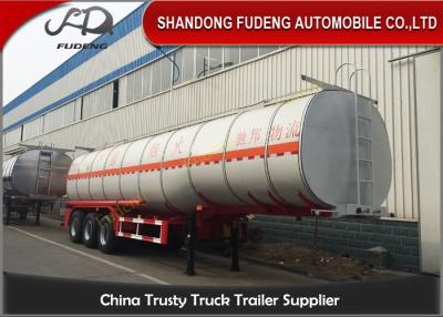 China 4 compartments fuel tanker semi truck trailer can be customized for sale