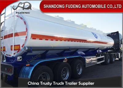 China 36000 Liters Petrol Tanker Trailers 3 cabins for fuel transportation for sale