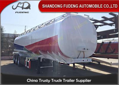 China 3 Axles 40000 Liters Fuel tanker semi trailers 10Compartments tanker trailers European system for sale