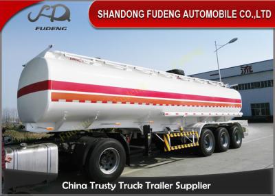 China Professional 45000 Liters Fuel Tanker Semi Trailer With 5 Compartments  for sale