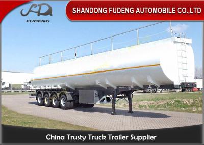 China Four Axles Fuel Tanker Semi Trailer 55000 Liters carbon steel material for sale