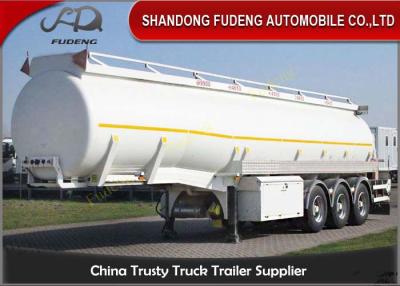 China Bitumen Storage Transport Tanker Trailer /  Tri Axle petroleum tank trailers for sale