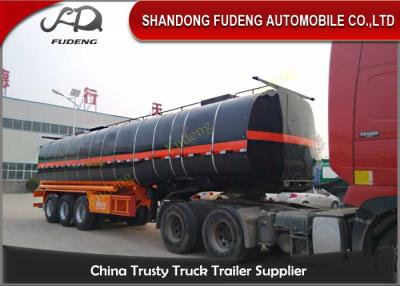 China 45000 Liters Transport Bitumen Tanker Semi Trailer  With  Insulating Layer  For  Sale for sale