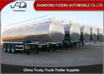 China 48CBM Tri - Axle Fuel Tanker Semi Trailer  6 Double Brake Chamber for sale