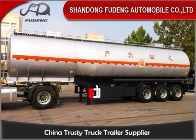 China 4 Inch Oil Outlet Diesel Fuel Tanker Semi Trailer With 5 Compartments for sale