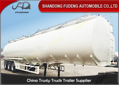 China 3 Axles Petrol Fuel Tanker Semi Trailer For Crude Oil Transportation for sale