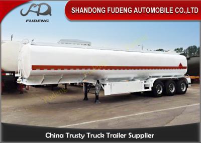 China Steel Fuel Tanker Semi Trailer  For  Petrol / Diesel / Crude Oil Transportation for sale