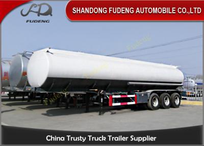 China Transport chemical liquids Fuel Tanker Semi Trailer 45000 Liters 6 cabins for sale