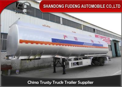 China Cabon steel material Fuel Tank Semi Trailer 3 axles 6 cabins Mechanical suspension for sale
