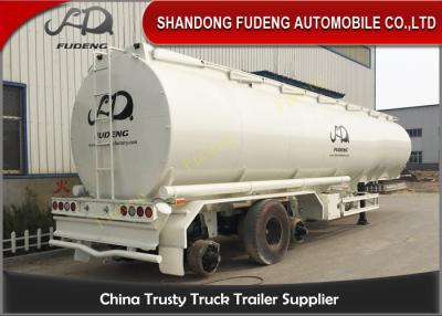 China Optional Compartment  Fuel Tanker Semi Trailer 45000l Steel Q345B Body for sale