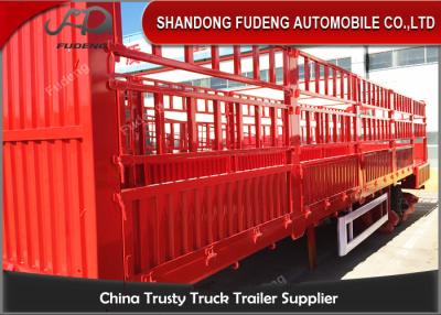 China Removable Side Wall Semi Trailer 1800 Mm Fence To Transport Fruit Vegetable for sale