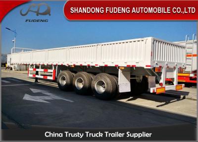 China Heavy Duty 60Ton Side Wall Semi Trailer With WABCO Brake System for sale