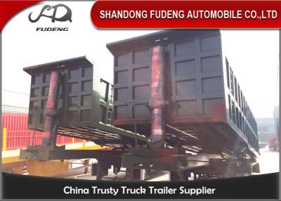 China HYVA Hydraulic Lifting System Dump Semi Trailer 5mm-8mm Bottom Plate for sale