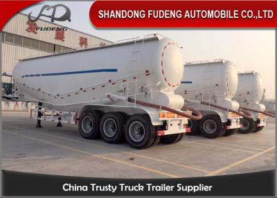 China Tri axle tank trailer 60 tons Bulk Cement truck trailer sale V shape for sale