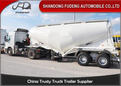 China Double Axles Cement Tank Trailer With Mechanical Suspension, 30CBM Cement Trailer for sale