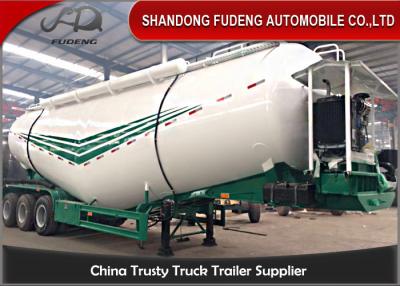 China 30Tons Vacuum tire optional dry used bulk cement tanker truck trailer for sale