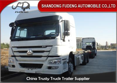 China 10 Wheeler Tractor Head Trucks 371HP 6 × 4 Drive Wheel Radial Tire for sale