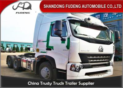 China CNHTC HOWO Tractor Head Trucks 420 Horse Power HW1697 Single Reduction Axle for sale