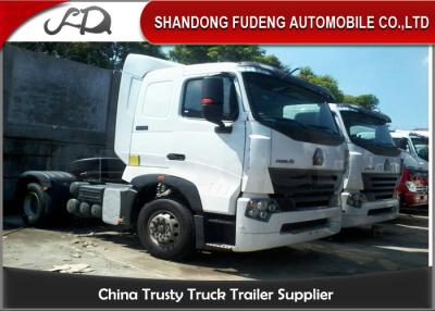 China 336 HP Mini Tractor Head Trucks With Tubeless Tire 4 × 2 Drive Wheel for sale