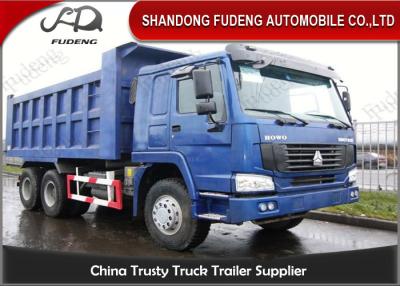 China 371HP Howo Dump Trailer Truck  , LHD/RHD Drive Type 20cbm 40 Ton End Dump Truck  for sale