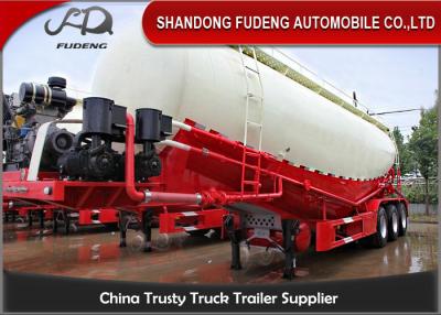 China 35 CBM Cummins Motor Bulk Tanker Trailers / BPW Axle Bulk Cement Truck for sale