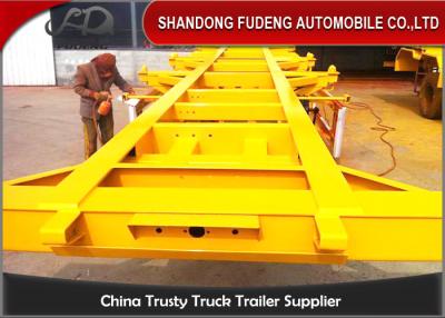 China 2 / 3 Axles Chassis Trailer / Load Capacity 50 Ton Shipping Container Trailer  for sale