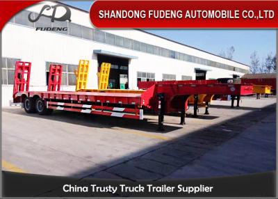 China 2 Axles 30 Ton Low Load Trailer Spring Suspension With Spring Ladder for sale