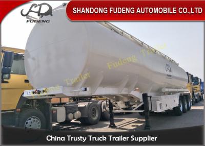 China 12000 Gallon Tri Axle Tanker Trailer 6 Cabins 12 Wheeler For Diesel / Gasoline for sale