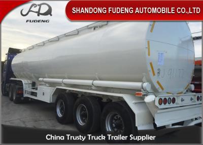 China Round 40000L 45000L 50000L Diesel Oil Fuel Tanker Semi Trailer for sale