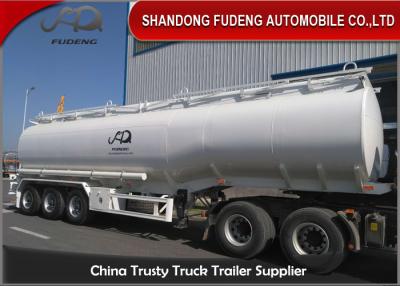 China 2/3 Axles 45000 Litres Fuel Tanker Semi Trailer 4 Compartments High Strength for sale