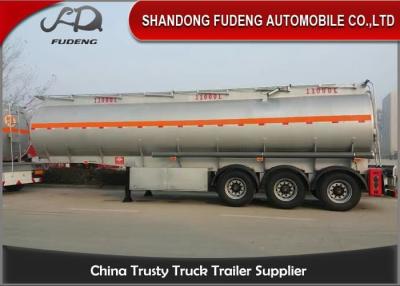 China 3/4 Axles 35000 Litres 2 Compartments Lpg Tanker Trailer Carbon Steel Material for sale
