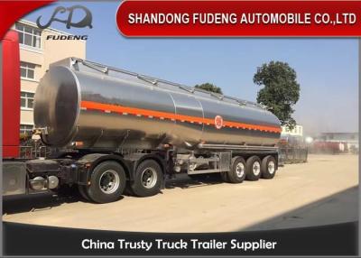 China 3 Axles 42000 Litres Fuel Tanks Semi Trucks 4 Compartments Optional Condition for sale