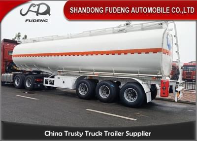 China 45000 L 4 Compartment Fuel Tanker Semi Trailer Customized Color High Performance for sale