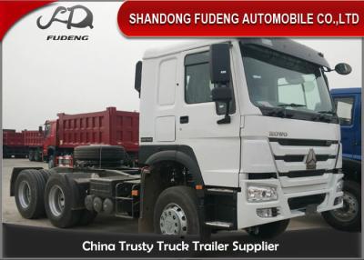 China Hydraulic Steering 336HP 371HP 420HP 6x4 Tractor Head Trucks for sale