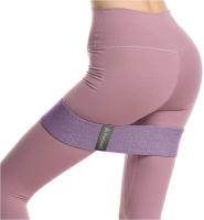 China Hip Band Resistance Set Custom Logo Hip Circle Resistance Bands for Booty Glutes Hip Circle Bands for sale
