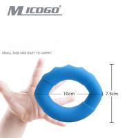 China Silicone Portable Hand Grip Gripping Ring Carpal Expander Finger Trainer Grip Strength Rehabilitation Pow Stress Ring Ball for sale