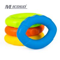 China Silicone Portable Hand Grip Gripping Ring Carpal Expander Finger Trainer Grip Strength Rehabilitation Pow Stress Ring Ball for sale
