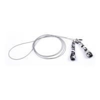 China High Quality Adjustable Speed Jump Rope Steel Wire Speed Jump Rope for sale