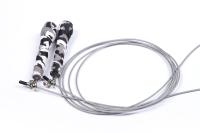 China High Quality Adjustable Speed Jump Rope Steel Wire Speed Jump Rope for sale
