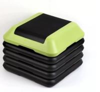 China Speed Training Custom Plastic Step Aerobic Equipment Multifunctional Aerobic Step Platform Stepper for sale