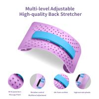 China Back Stretcher Contiuously Variable Adjustable Back Massager for Lower Upper Back Pain Relief, Back Cracker for Bed & Chair &Car for sale