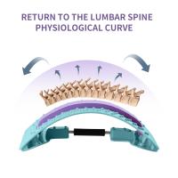 China Support Spinal Pain Relieve Back Pain Muscle Massage Magnet Back Stretcher Massager Support Device Back Stretcher for sale