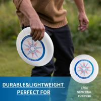 China Wholesale Custom Logo Kids Adults Throwing Training Ultimate Frisbeed Disc 175 Grams PE Flying Disc for sale