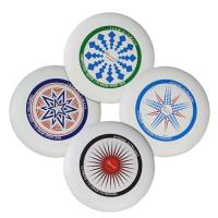 China Wholesale Custom Logo Kids Adults Throwing Training Ultimate Frisbee Disc 175 Grams PE Flying Disc for sale