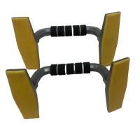China I-shape bar Support Rack Fitness Strength Push up Stand bar Fitness Stand Gym Training Exercise Frame Push up Bar for sale