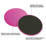 China New Arrival Custom Logo Push up Floors Sliding Gym Pilates Gliders Fitness Workout Gliding Discs for sale
