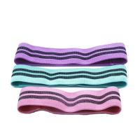 China Custom Logo Wide Anti slip Fabric Resistance Loop Band Hip Exercise Booty Bands ,for  Gaining Confidence in Yoga Training for sale